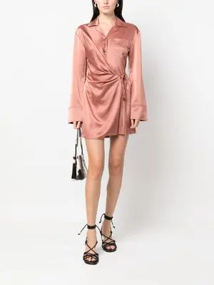 Nanushka Xaviera Slip Mini Dress