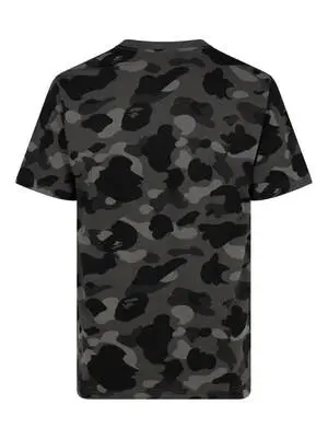 A BATHING APE X Russell Athletic Color Camo T-shirt