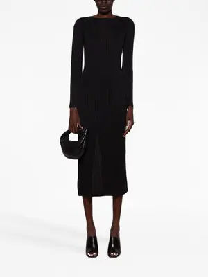 Alexandra Golovanoff Ribbed Maxi Dress