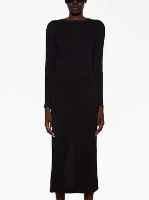 Alexandra Golovanoff Ribbed Maxi Dress