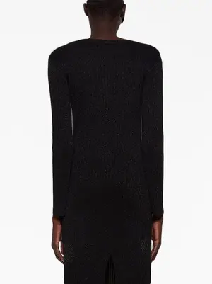 Alexandra Golovanoff Ribbed Maxi Dress