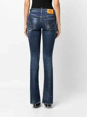 Dsquared2 Low-rise Bootcut Jeans