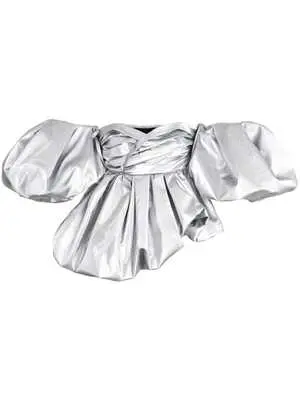 Marc Jacobs Metallic-finish Top