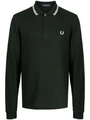 Fred Perry Long-sleeve Polo Shirt - Green