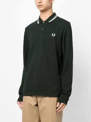 Fred Perry Long-sleeve Polo Shirt - Green