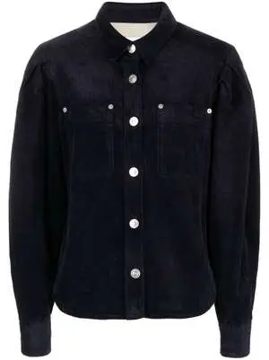 MARANT ETOILE Renata Corduroy Shirt - Blue