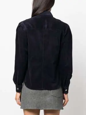 MARANT ETOILE Renata Corduroy Shirt - Blue