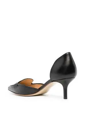 FRANCESCO RUSSO D’orsay 55mm Penny Leather Pumps