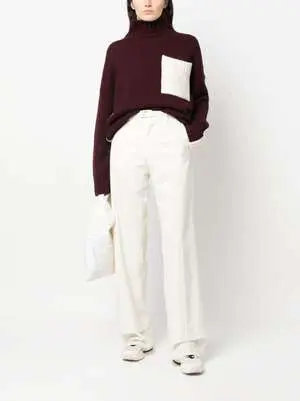 MAISON MARGIELA High-waisted Flared Trousers