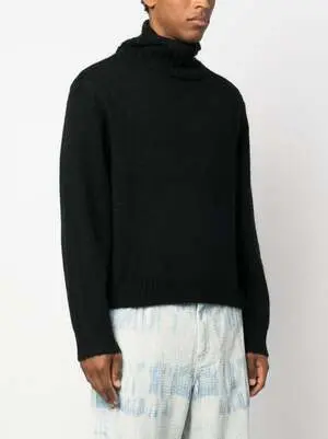 CHARLES JEFFREY Slouchy-hood Felted Jumper