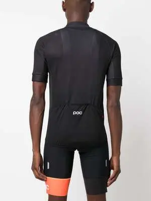 POC Logo-print Zipped Cycling Top
