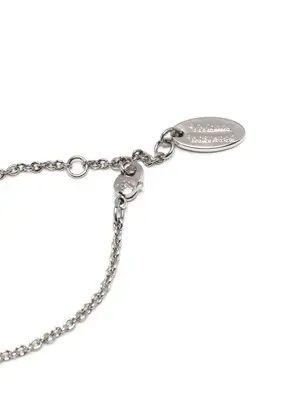 VIVIENNE WESTWOOD Balbina Logo-charm Bracelet