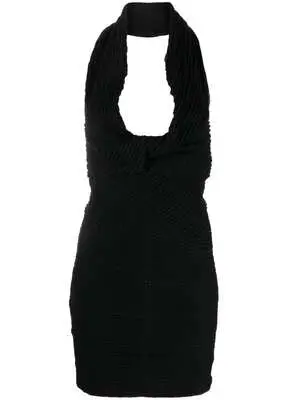 IRO PARIS Oxanne Twist-detail Halterneck Minidress