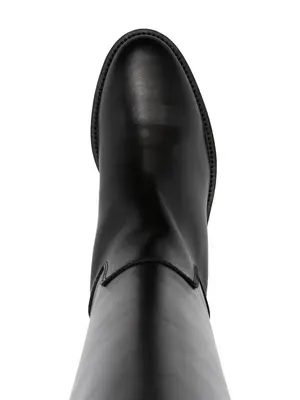 VIA ROMA 15 Buckle-detail Knee-high Boots