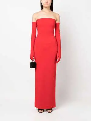 Solace London Tullia Strapless Gown