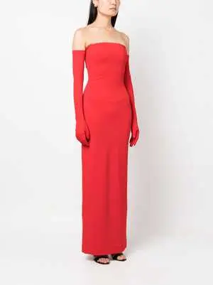 Solace London Tullia Strapless Gown