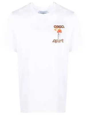 Casablanca La Flamme Du Sport T-shirt - White