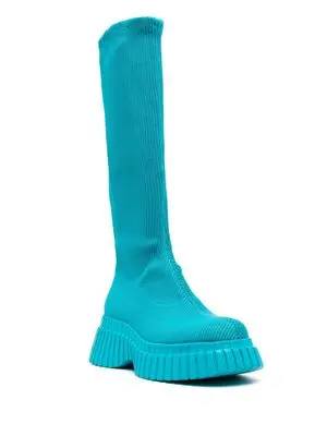Camper Knee-high Boots - Blue