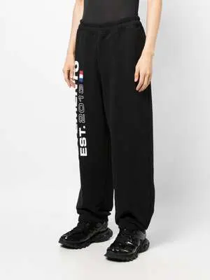 Vetements Flag-logo Print Track Pants