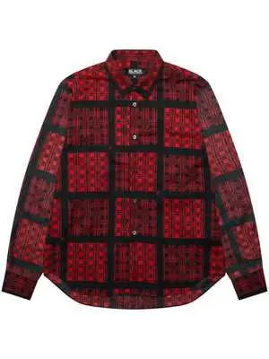 Comme Des Garçons Check-print Shirt