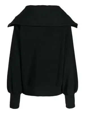 Varley Oversized Collar Ribbed Pullover