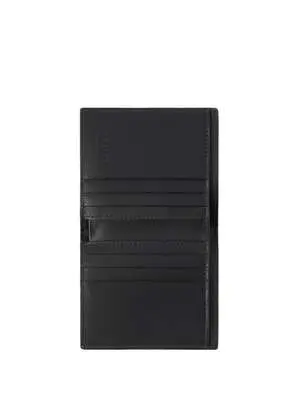 Burberry Logo-lettering Bi-fold Wallet