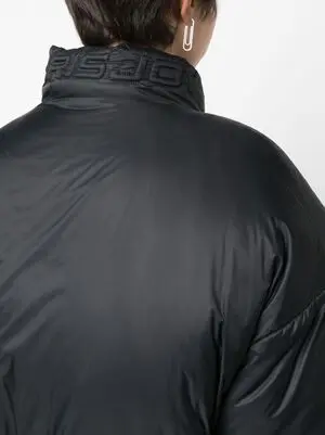 Khrisjoy Zipped Cropped Jacket - Black