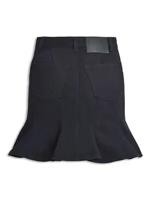 Marc Jacobs Fluted Denim Miniskirt