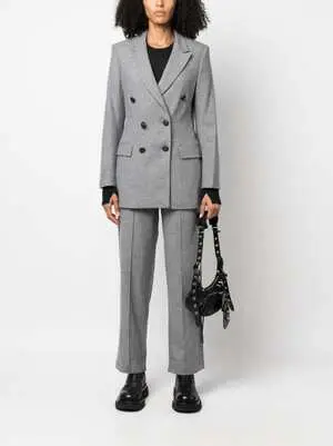Rag & Bone Double-breasted Virgin Wool-blend Blazer