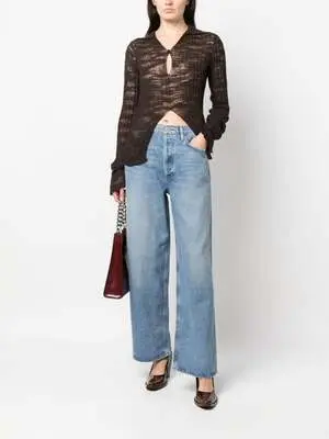 AGOLDE High-rise Straight-leg Jeans
