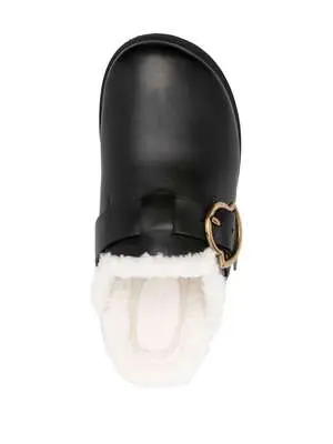 Moncler Bell Leather Mules