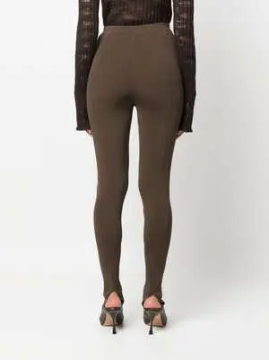 Nanushka Stirrup-cuffs High-waisted Leggings