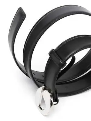 Coperni Logo-buckle Leather Belt