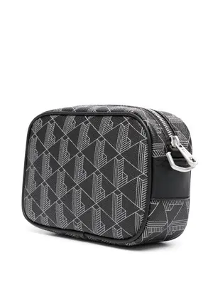 Lacoste Monogram Camera Shoulder Bag
