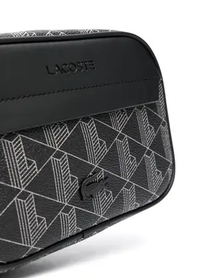 Lacoste Monogram Camera Shoulder Bag