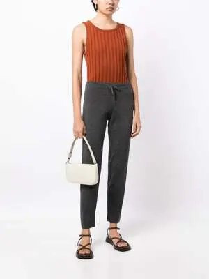 Cashmere In Love Fine-knit Tapered Trousers