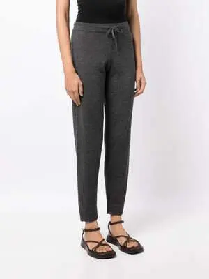 Cashmere In Love Fine-knit Tapered Trousers