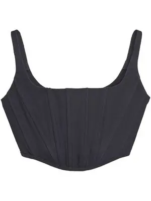 Marc Jacobs Denim Bustier Top