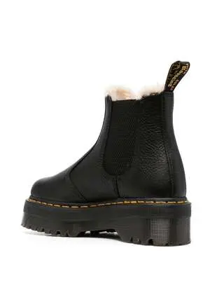 Dr. Martens 2976 Quad Platform Ankle Boots - Black