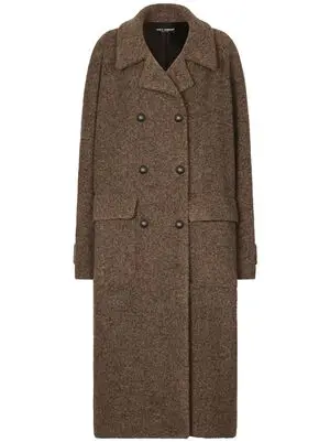 Dolce & Gabbana Alpaca Wool-blend Coat