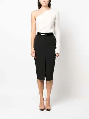 Liu Jo High-waisted Pencil Skirt With Front Slit