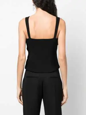 Simkhai Crystal-embellished Corset Top - Black