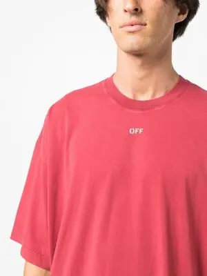 Off-White Graphic-print Cotton T-shirt