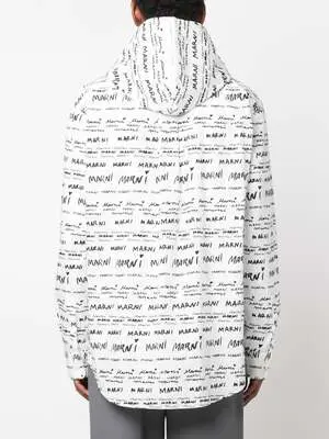 Marni Mega- Cotton Hooded Shirt
