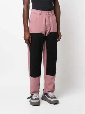 RASSVET Tonal-stitched Knee-panel Jeans