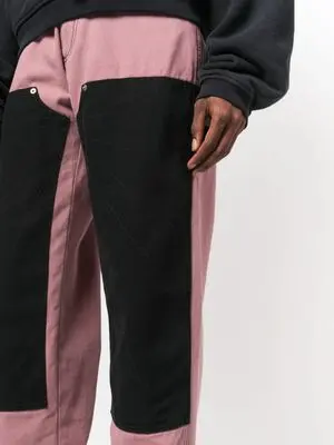 RASSVET Tonal-stitched Knee-panel Jeans