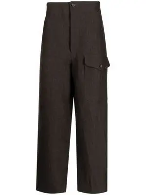 Uma Wang Zip Up Pants For Men