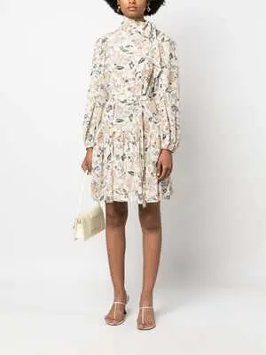 Ulla Johnson Floral-print Bow-detail Dress