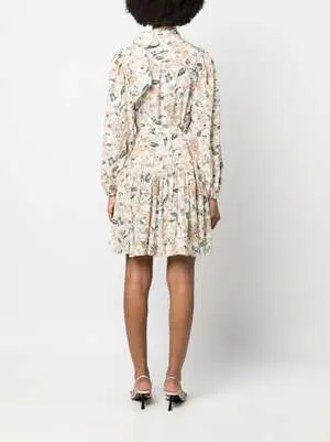 Ulla Johnson Floral-print Bow-detail Dress