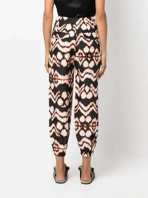 Ulla Johnson Abstract Print Trousers